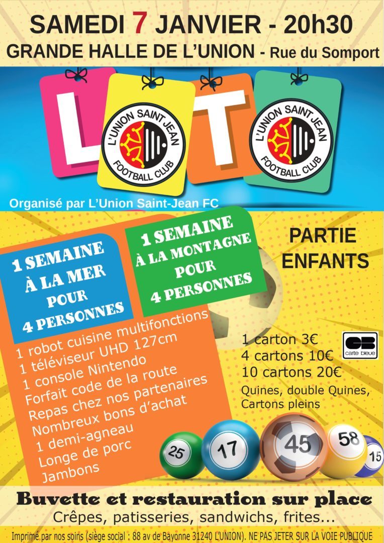 Loto L'Union - Ville de Saint-Jean
